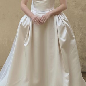 Off Shoulder Lace Wedding Gown | Romantic Custom Ball Gown - Etsy