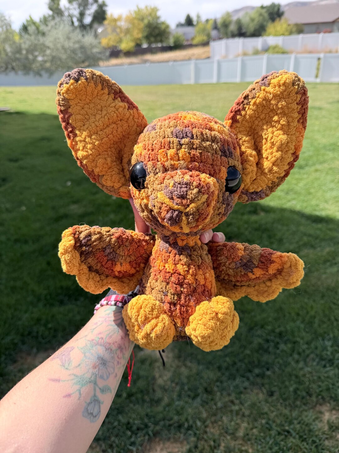 Fall Amigurumi Bat - Etsy