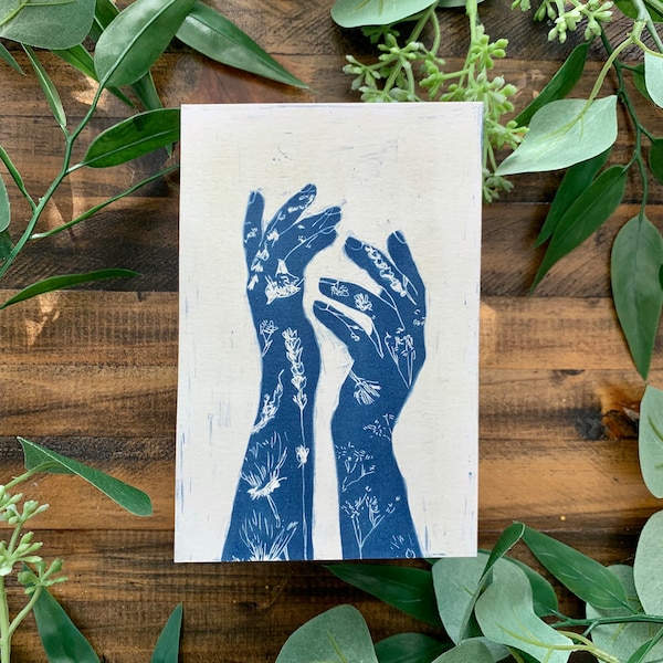 Cyanotype Print - Etsy