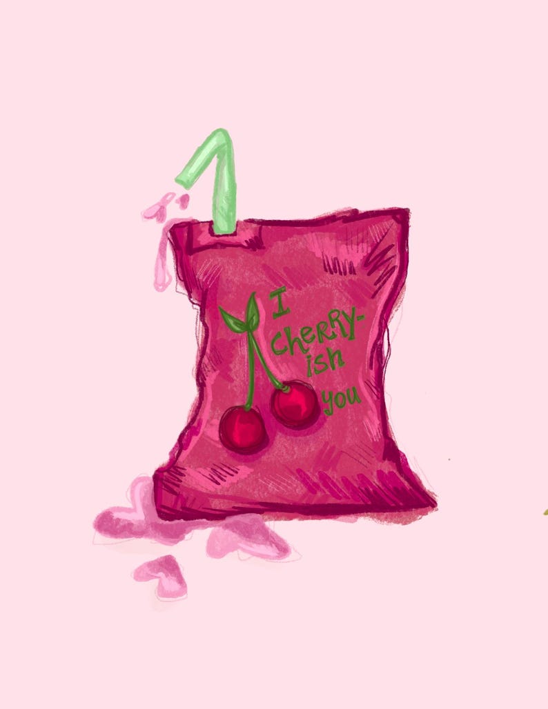 Juice Box Prints | Cherry Flavored | Digital Print | Various Sizes ...