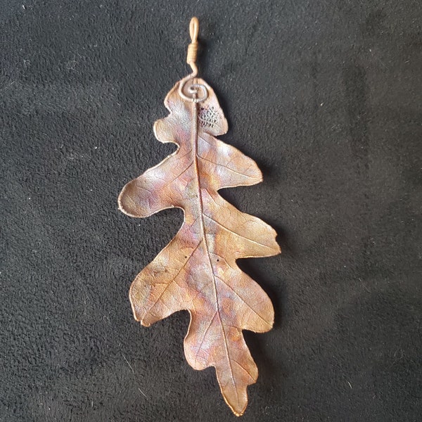 Copper Leaf - Etsy