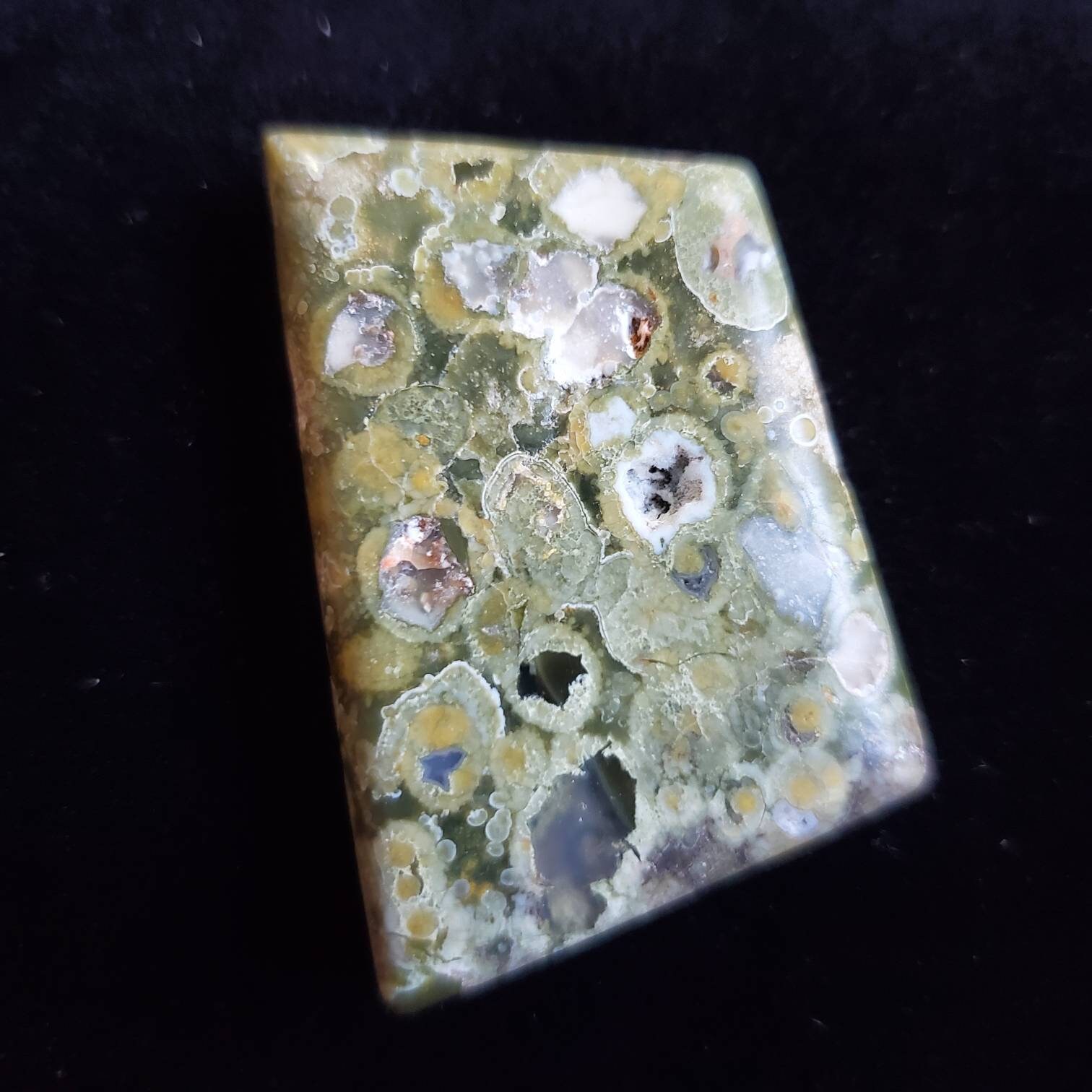 Cabochón De Jaspet Rainforest - Etsy España