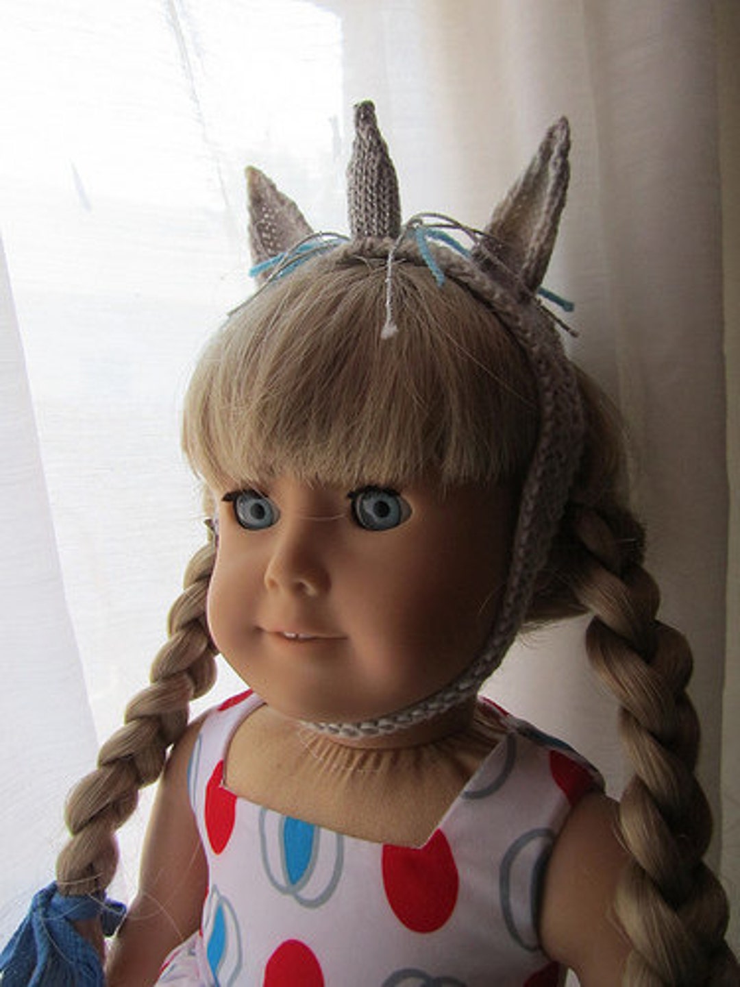 Knitting Pattern Unicorn Headband for 18 Inch Doll - Etsy