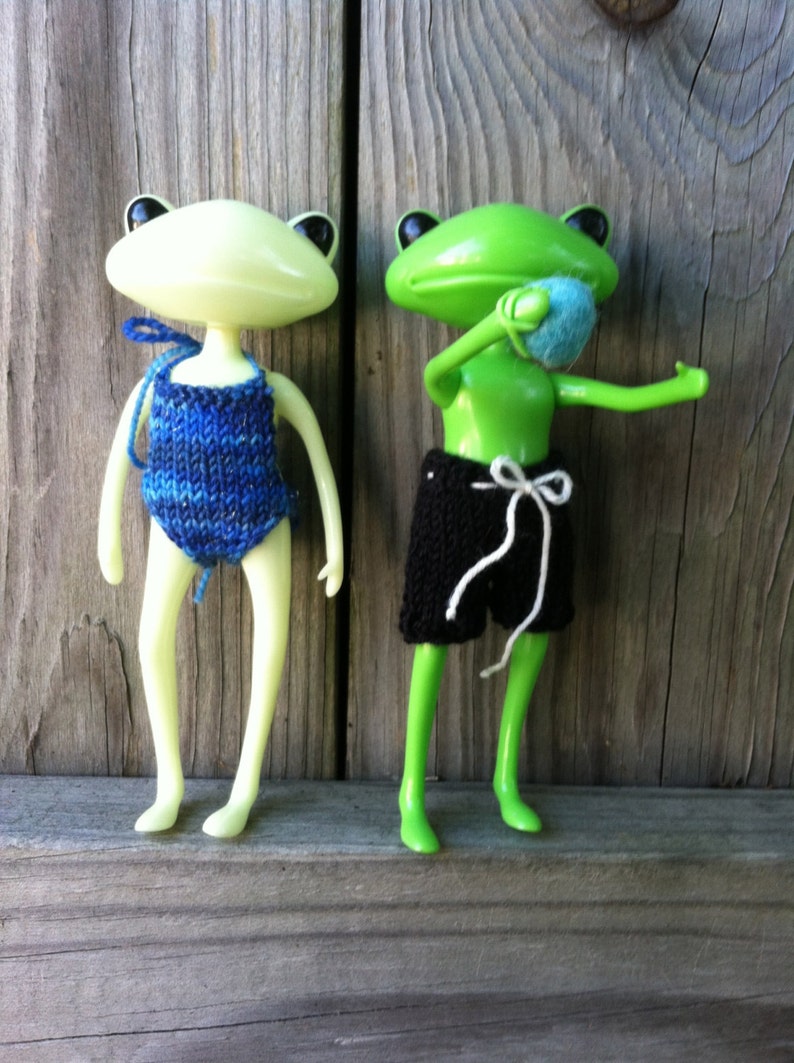 Knitting Pattern Bathing Suit for Wonderfrog boy and Girl - Etsy