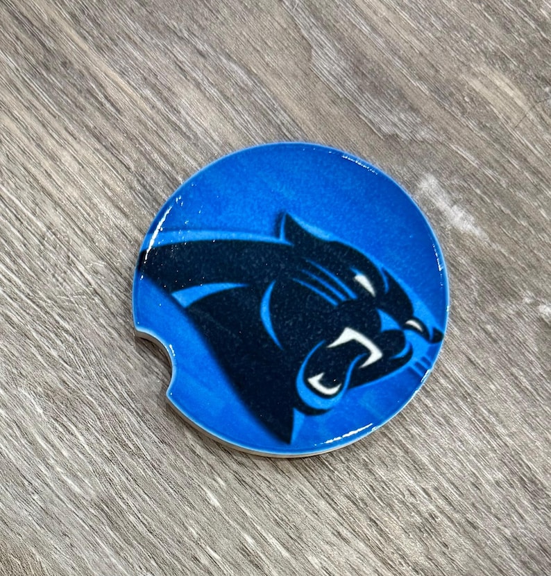 Sports Team Ceramic Car Coasters – Personalized Auto Decor - Etsy