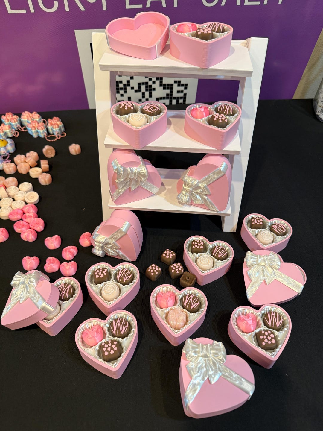 Heart Shaped Chocolate Box Clicker | Valentine Fidget Toy | Stress ...