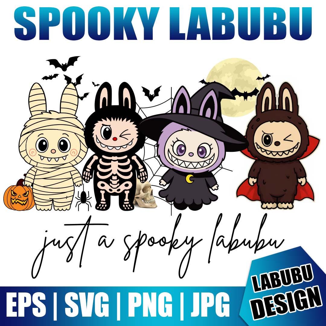Spooky Doll Monster PNG SVG, Coquette Doll Clipart for Kids Girls, Cute ...