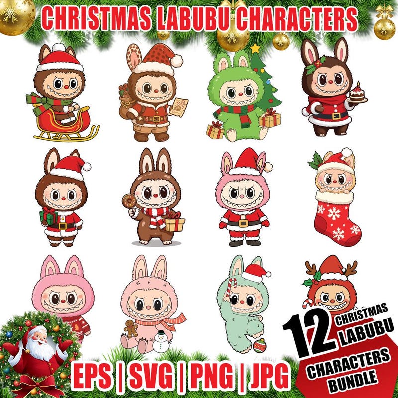 Labubu Clip Art Images - Etsy