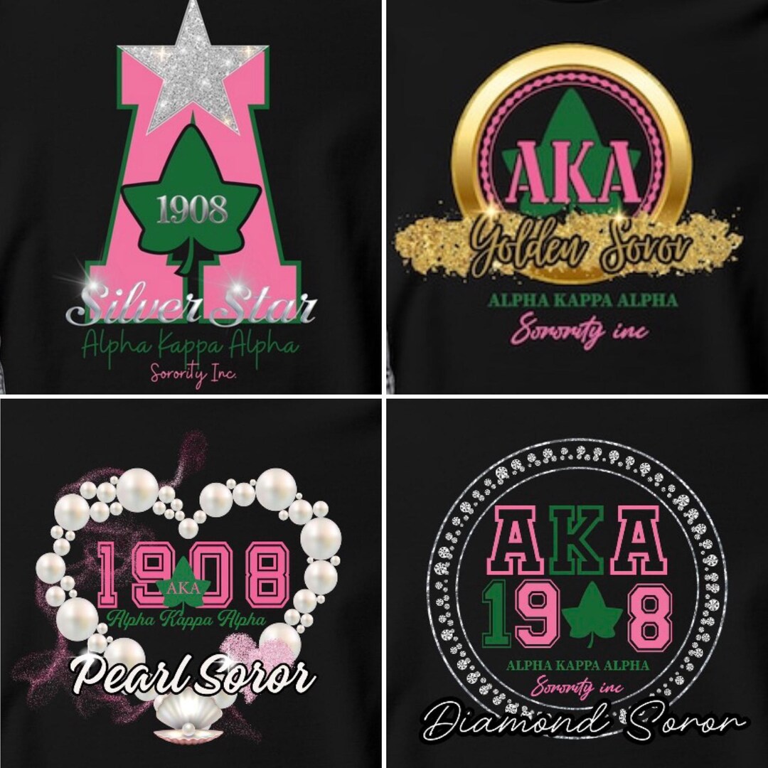 Alpha Kappa Alpha - Years of Service PNG Bundle - Etsy