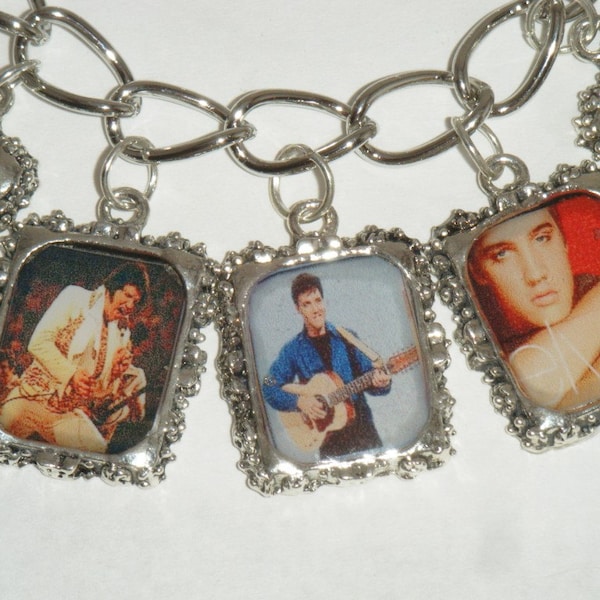 Elvis Presley Charm Bracelet - Etsy