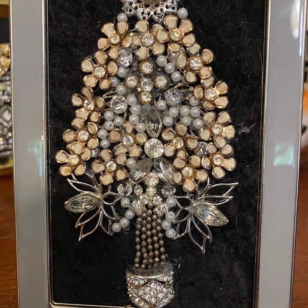 Framed Jewelry Art - Etsy