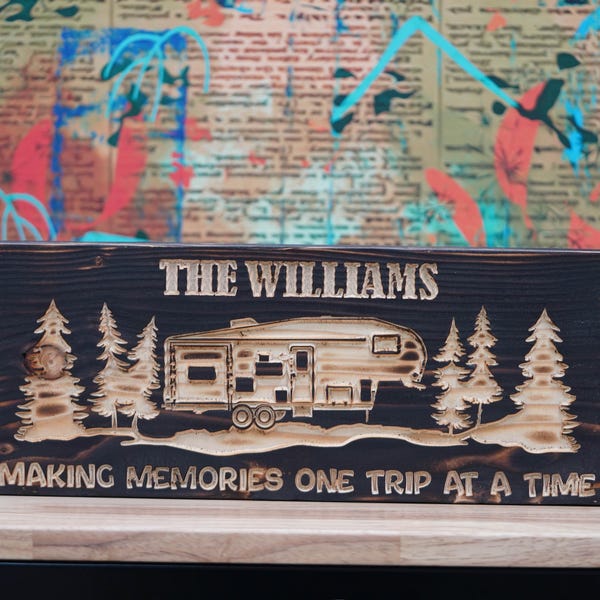 Personalized Rv Sign - Etsy
