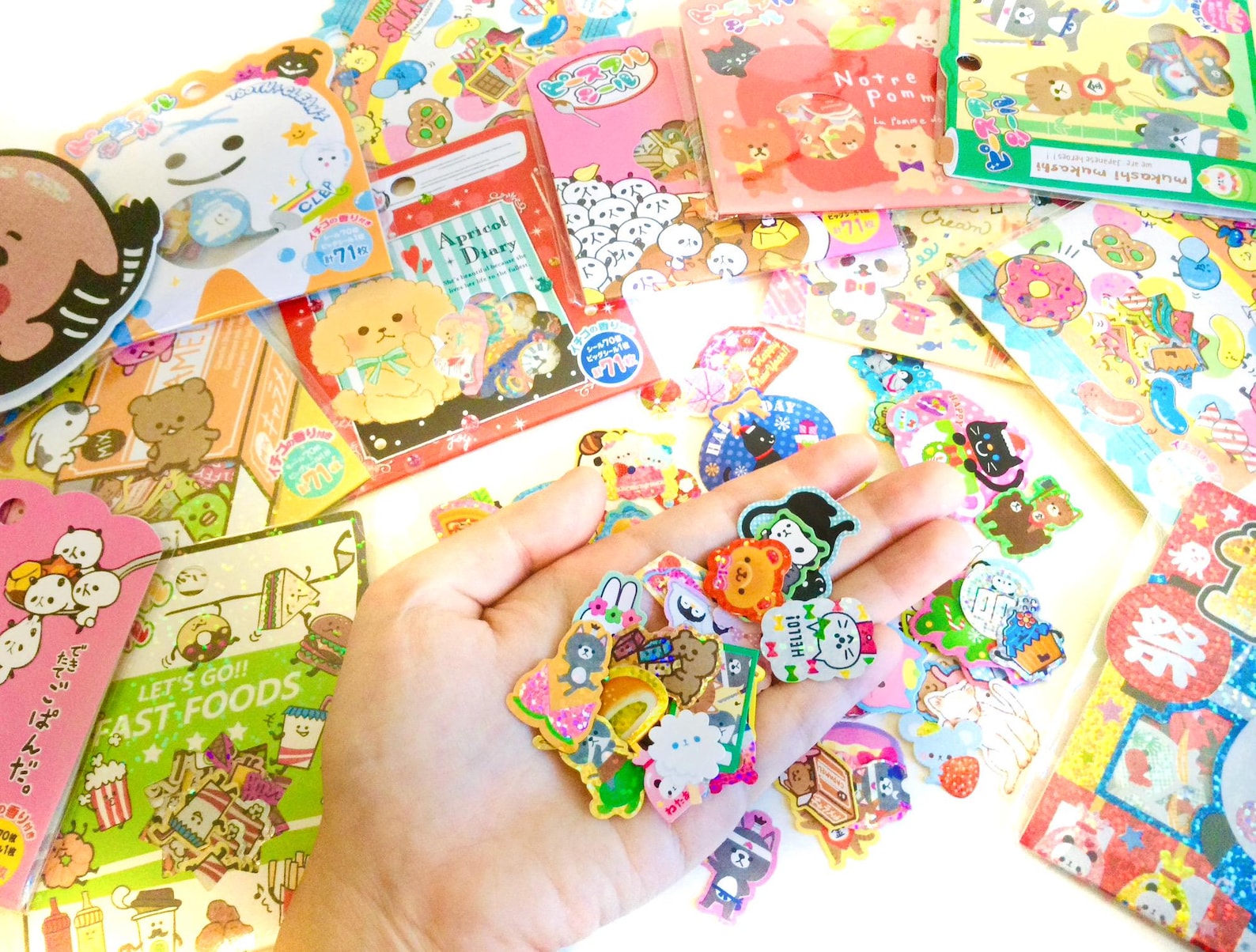 120pcs Japanese Brand Kawaii Grab Bag Japanese Kawaii Memos Japanese ...