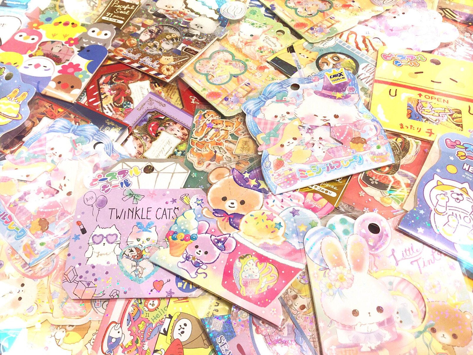 120pcs Japanese Brand Kawaii Grab Bag Japanese Kawaii Memos Japanese ...