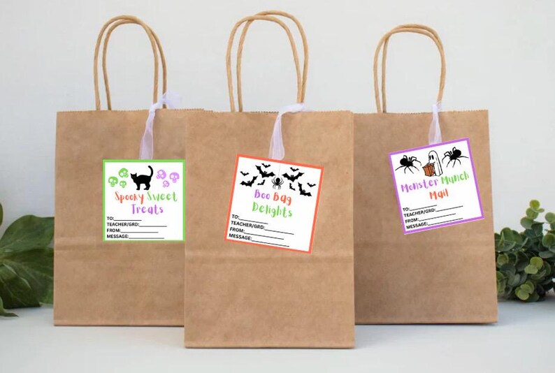 Printable Halloween Candy Gram for School Fundraiser – Editable Tag - Etsy