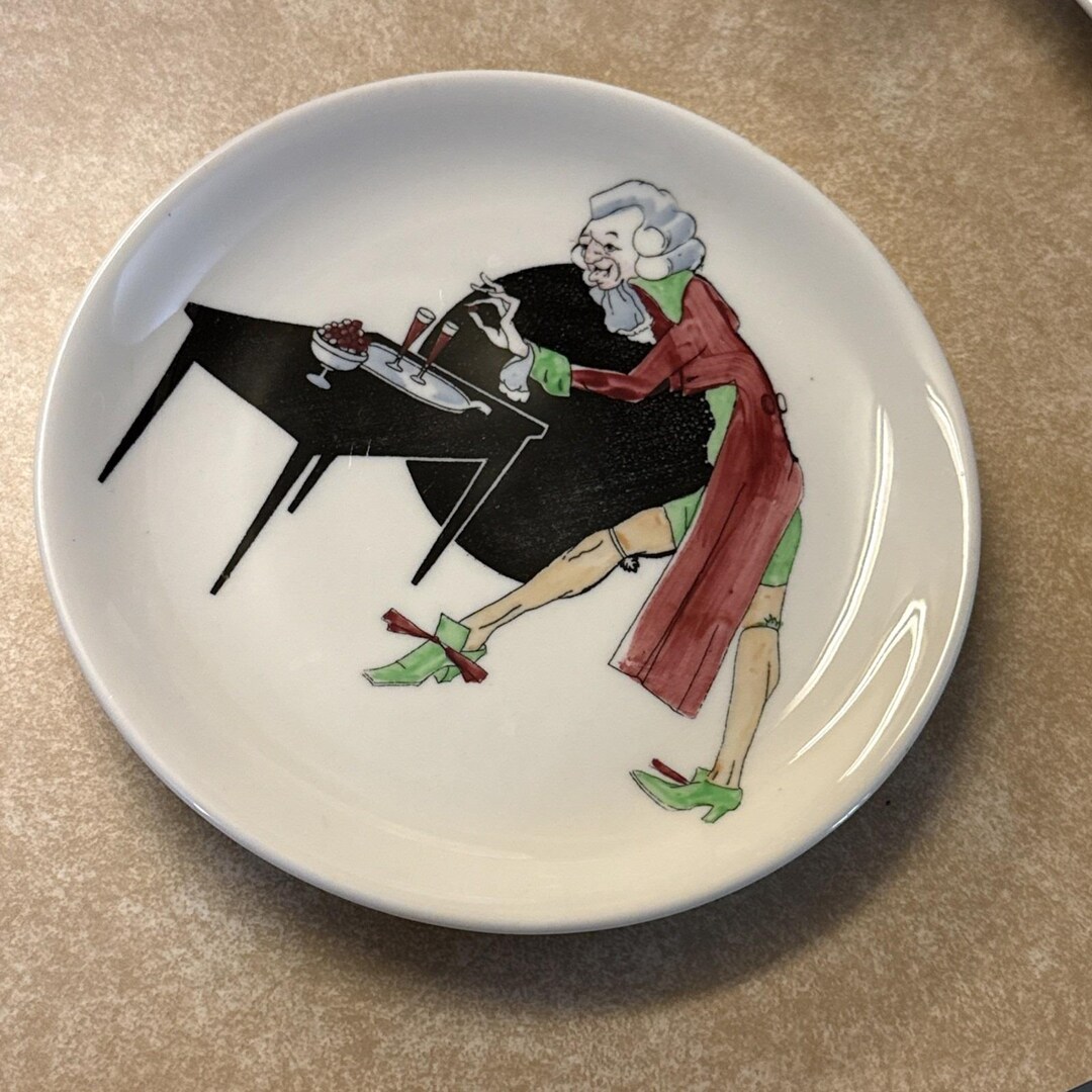 Vintage Syracuse China Charles Dickens Character Decorative Plate 7 1/4 ...