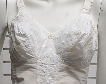 Cotton bullet bra | Etsy