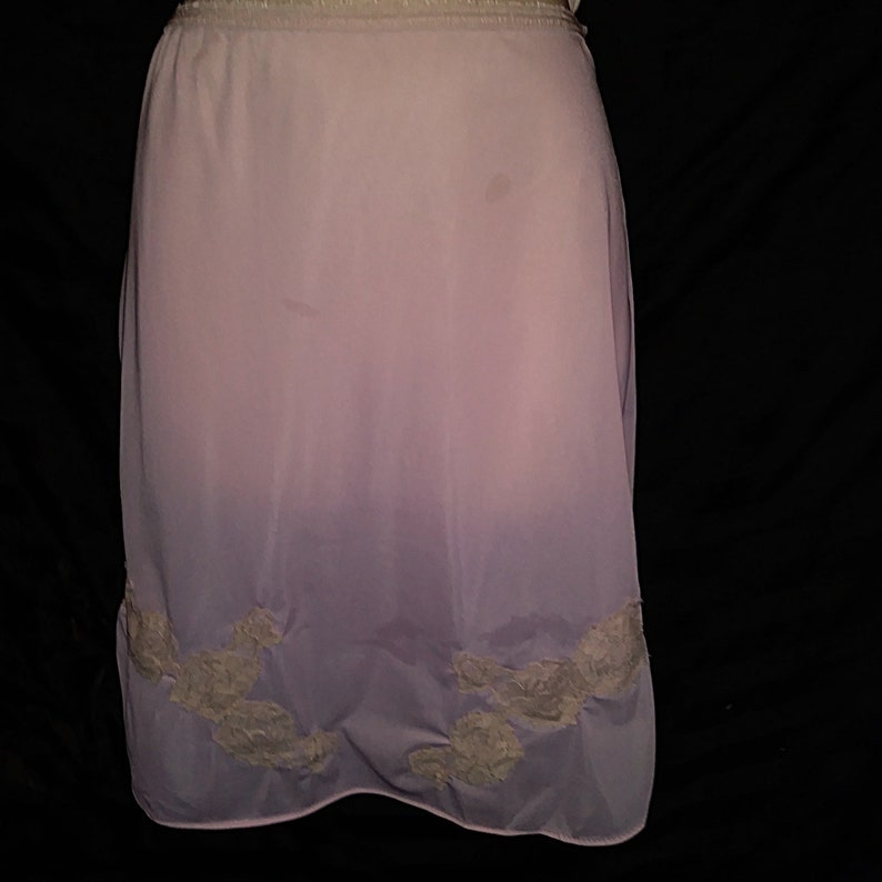 Vintage Pink Nylon Half Slip Small | Etsy