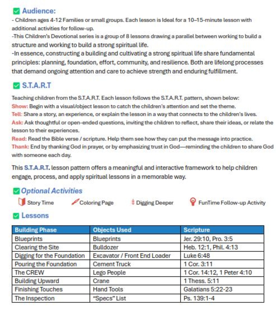 Under Construction - 8 Week Lesson Series With Resources and Activities ...