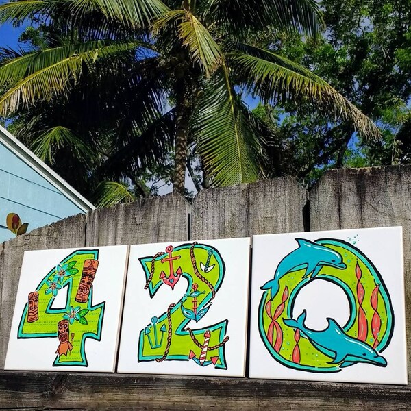 Beach House Numbers - Etsy