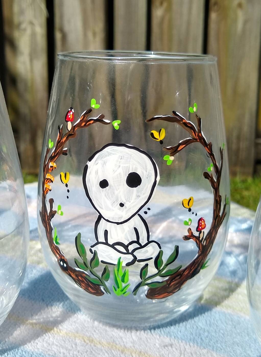 Hand Painted Glasses | Etsy