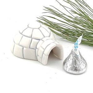 Pottery Igloo, Ceramic Snow Cave, Penguin Ice Home, Snowman Lover Gift ...