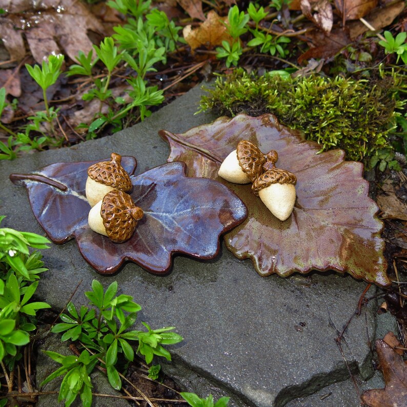 Handmade Pottery Acorn Aromatherapy Diffuser (1), Essential Oil ...