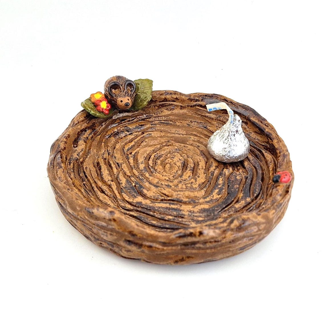Hedgehog Pottery Dish / Condiment Bowl, Hedgehog Lover Gift, Artisan ...