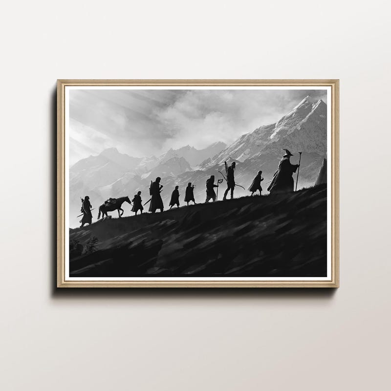 Lord of the Ring Posters - Etsy