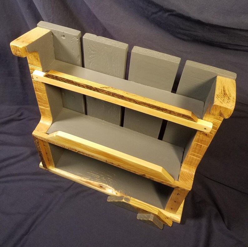 Free-standing Wooden Spice Rack - Etsy