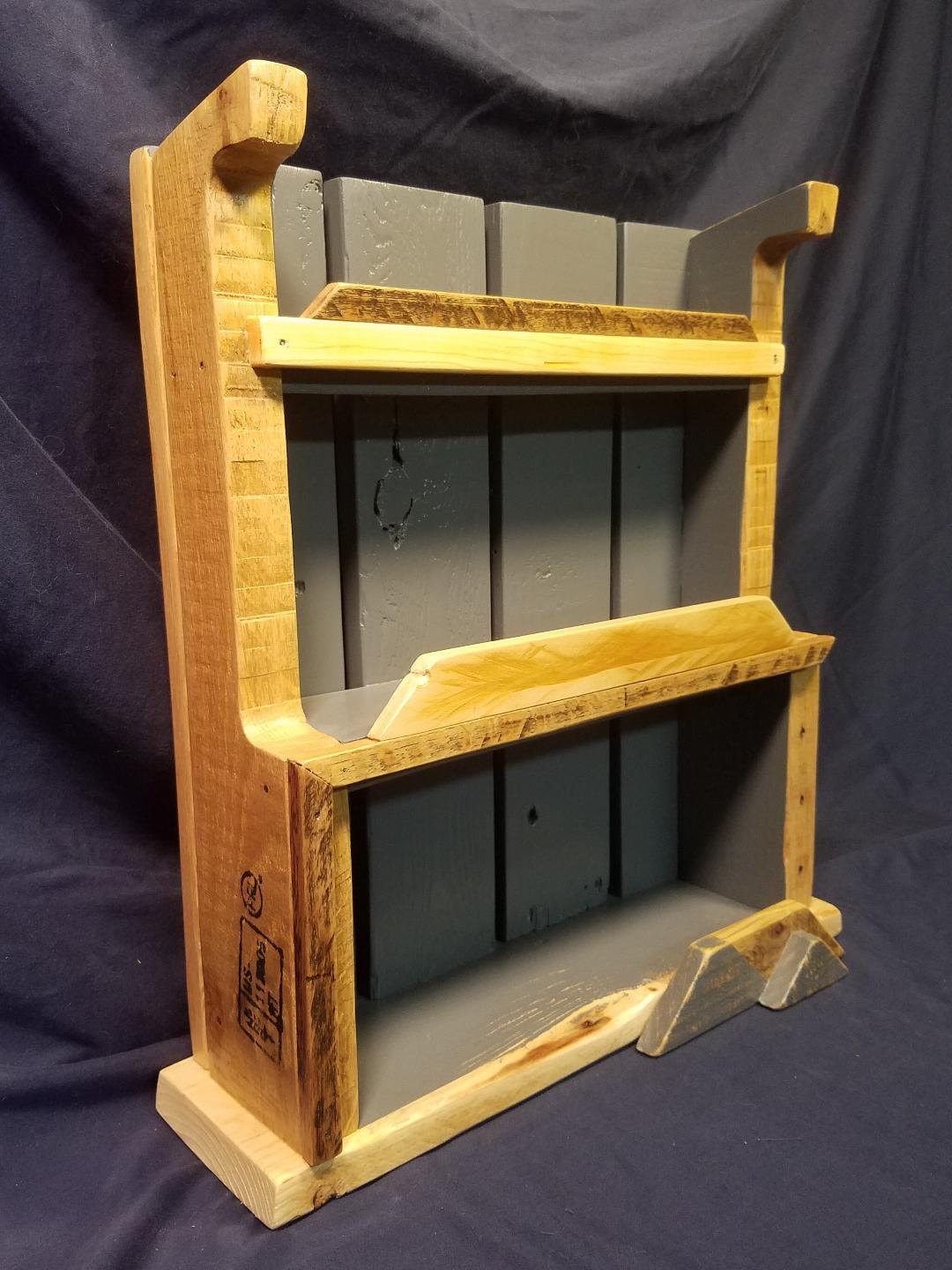 Free-standing Wooden Spice Rack - Etsy