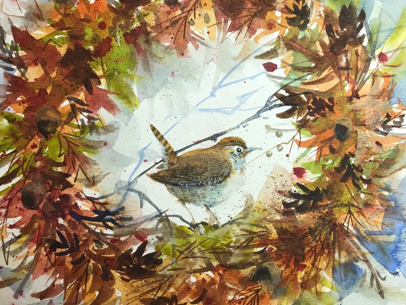 Fall Expressions 5 Fall Cards With Envelopes - Etsy