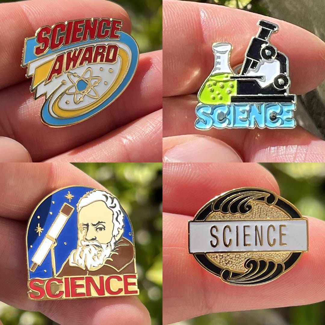 Science Lapel Pins - Etsy