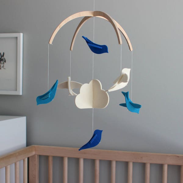 Baby Boy Crib Mobile - Etsy