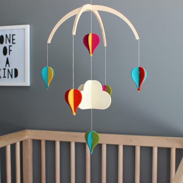 Hot Air Balloon Mobile - Etsy