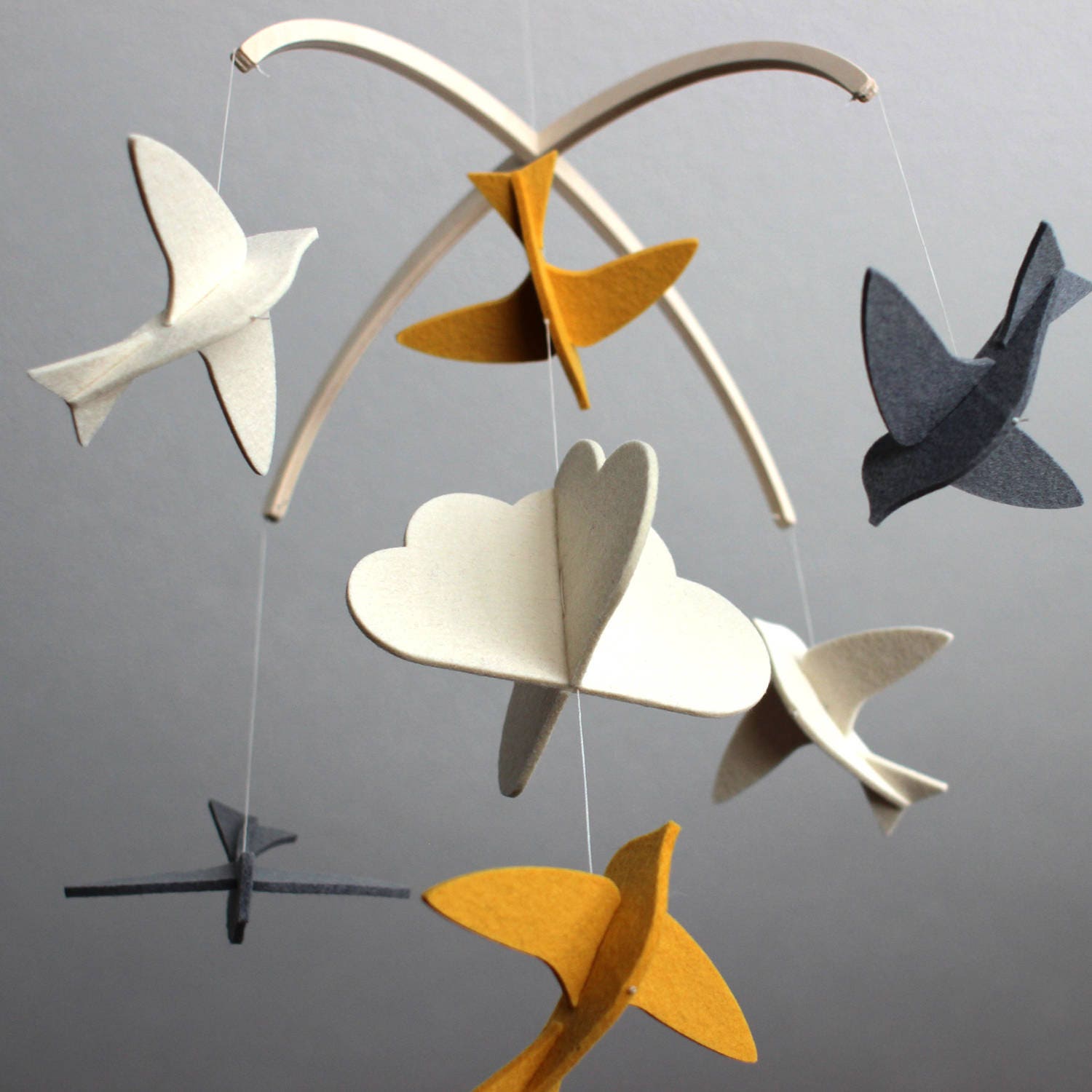 Modern Nursery Mobile New Baby Mobile Crib Mobile for Baby | Etsy