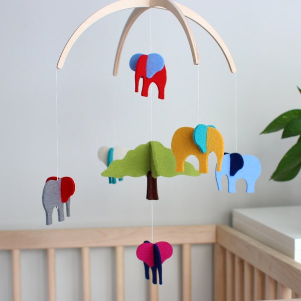 Elephant Mobile - Etsy