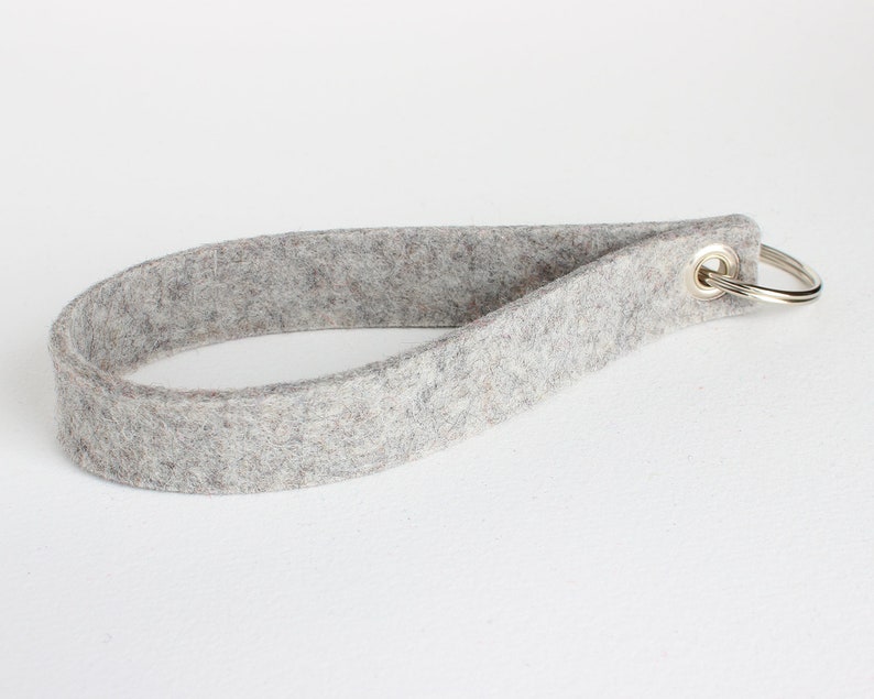 Felt Key Chain Wristlet Key Fob Wrist Keychain Wrist | Etsy