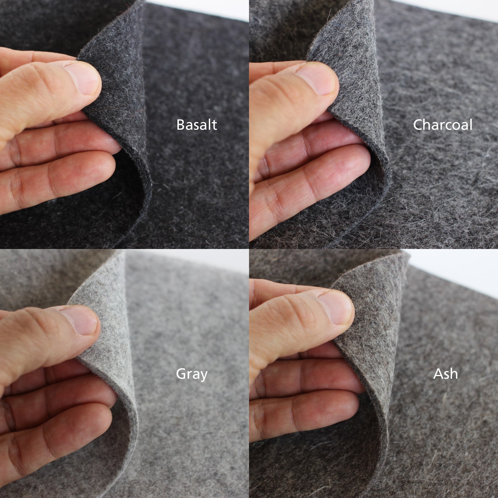 Felt Desk Mat, 100% Wool, Premium Quality, Multiple Colors, 24 X 12 ...
