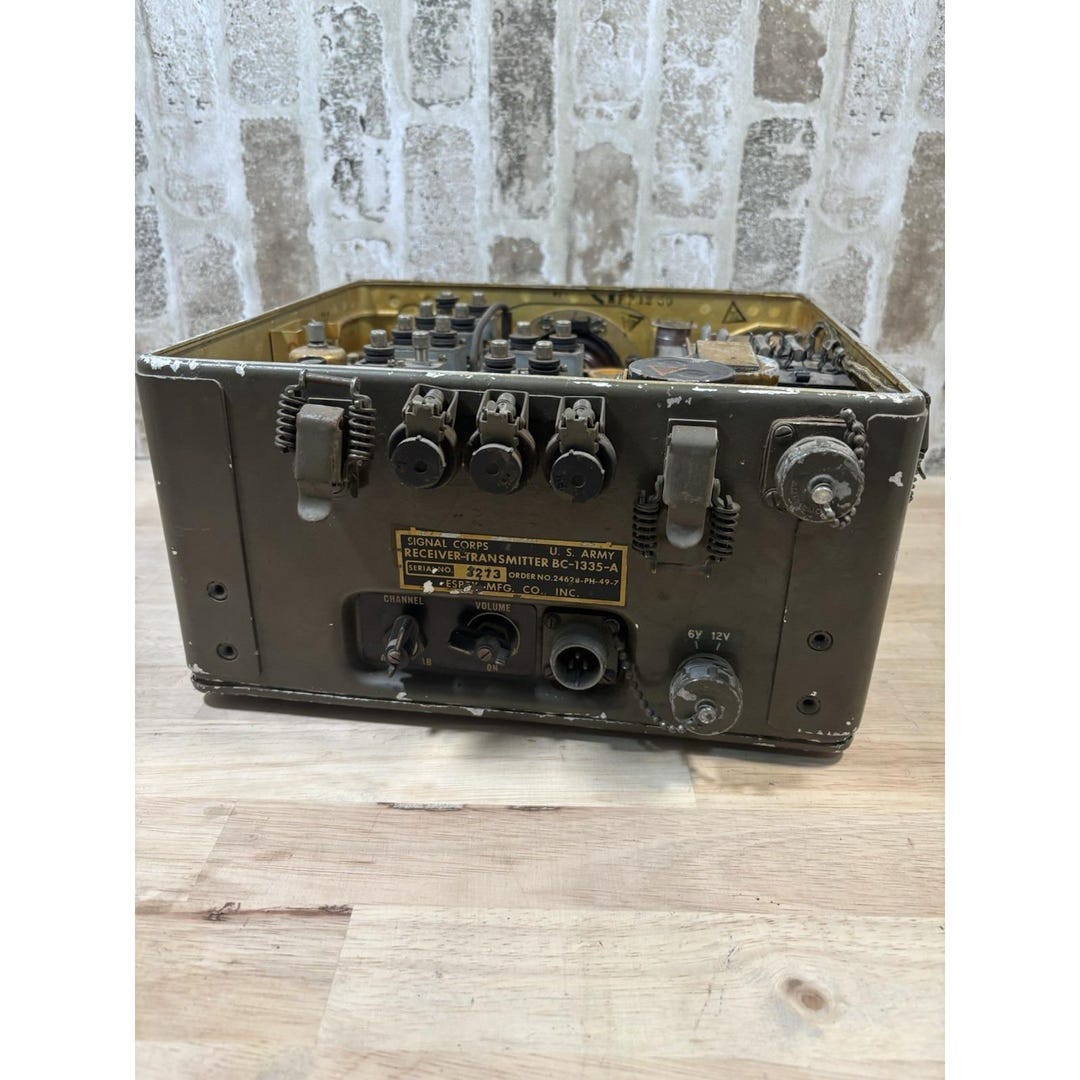 US Armee Empfänger Sender BC-1335-A Signal CorpsWWII Equipment - Etsy ...