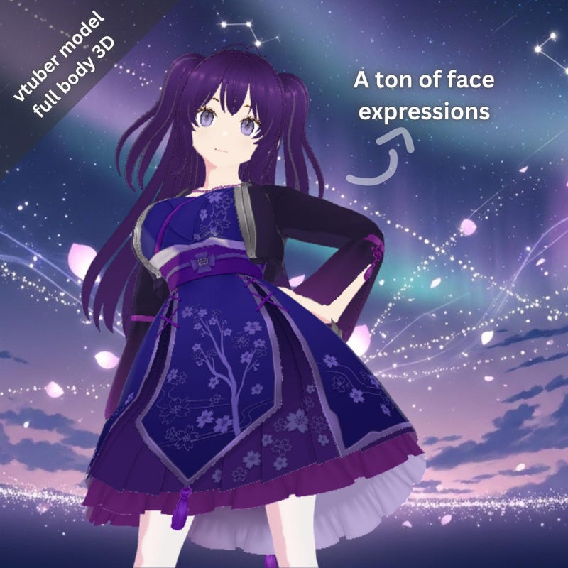 Vseeface Avatars - Etsy