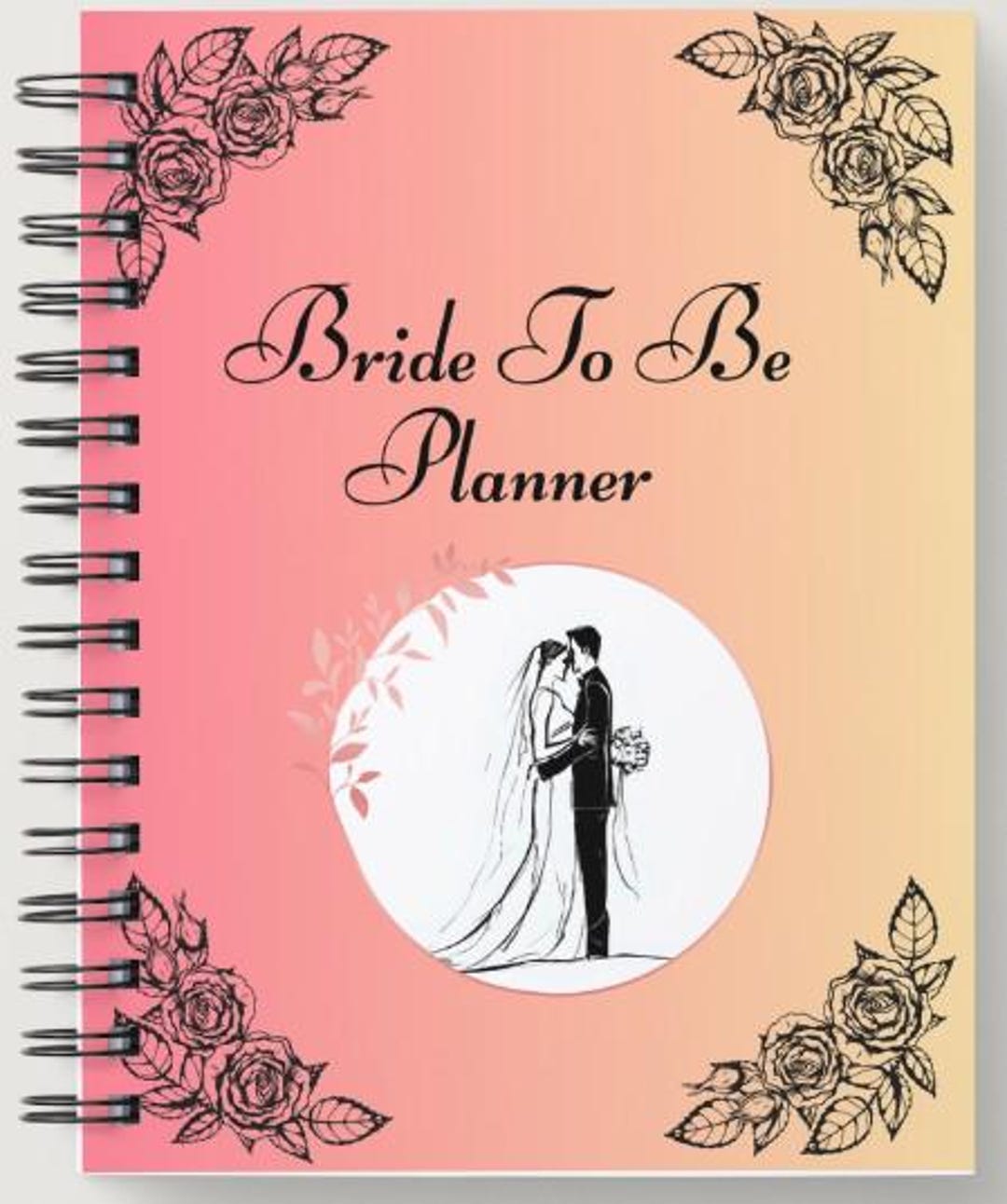 Bride to Be Planner-printable Sunset - Etsy