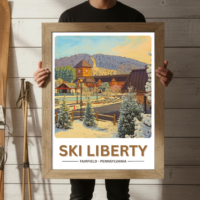 Liberty Mountain Poster - Etsy