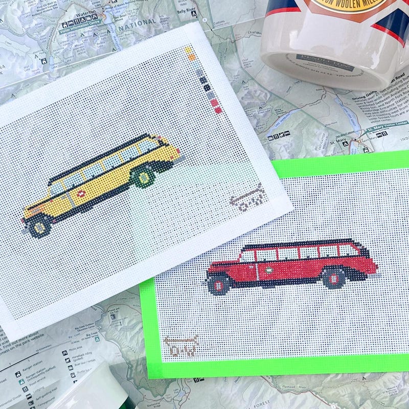 Park Needlepoint Canvas - Etsy