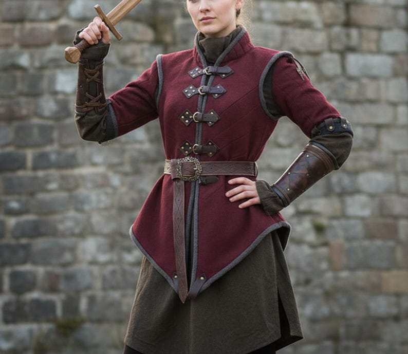 LARP Gambeson – Medieval Padded Armor Coat - Etsy