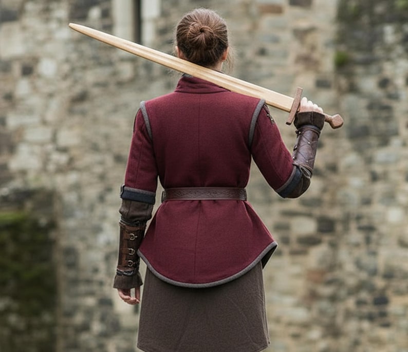 LARP Gambeson – Medieval Padded Armor Coat - Etsy