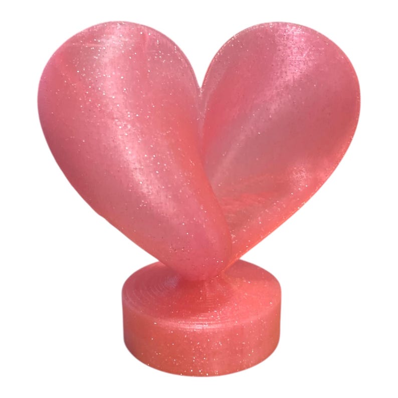 Heart Turntable Spinner. Spinning Heart for Record Players or ...