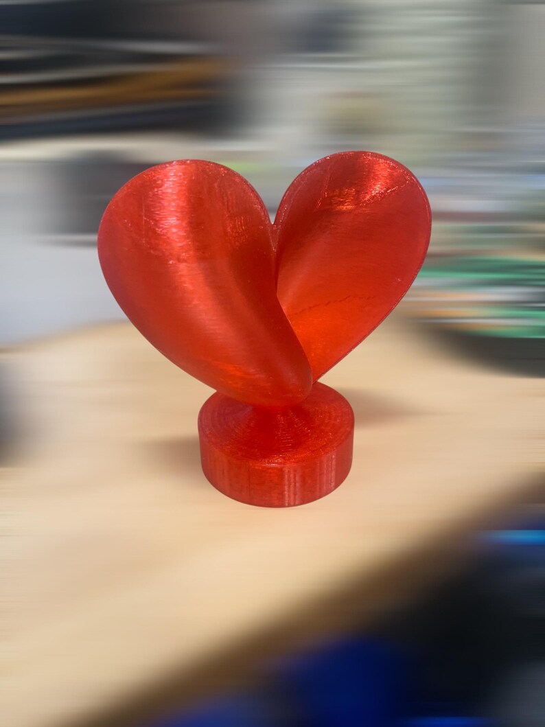 Heart Turntable Spinner. Spinning Heart for Record Players or ...