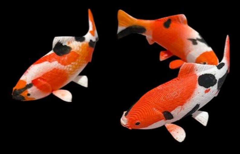 Koi Fish Turntable Spinner. Spinning Koifish for Vinyl Players With ...