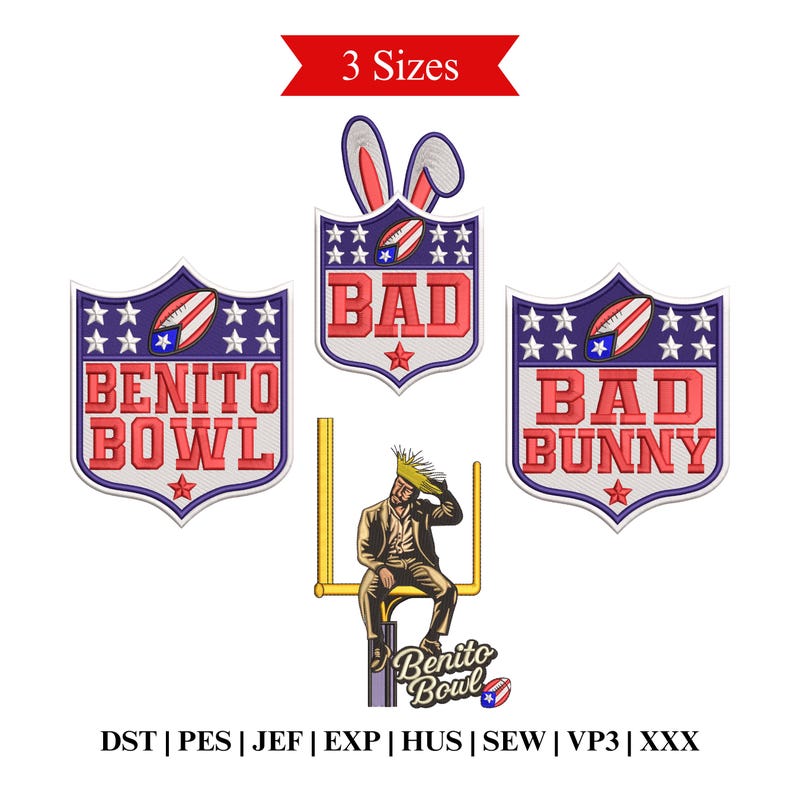 Team Benito Embroidery - Etsy